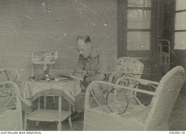 Leles, West Java. March 1942. Major E. R. Meagher, a member of the 2 ...