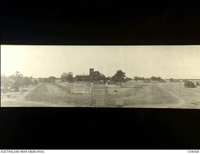 Murchison, Victoria. 1944-05-06. A view of the Officers' compound at No ...