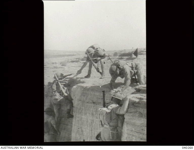 Dimra, Palestine. 1941-03. Members of 2/16th Battalion, AIF ...