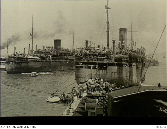 Colombo, Ceylon. Photograph taken from Australian Navy destroyer HMAS ...