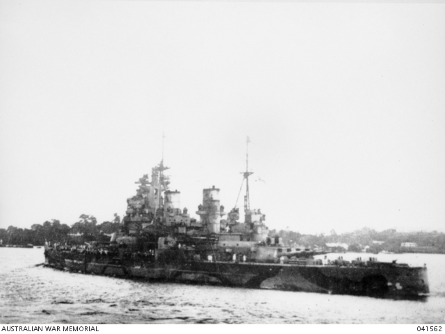 Singapore Harbour, Singapore. 1941-12-08. The RN warship HMS Prince of ...