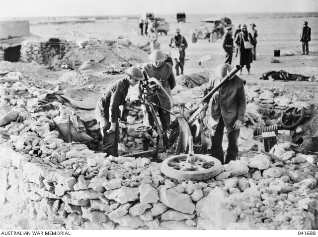 Bardia, Libya. 1941-01-08. The capture of Bardia by the 6th Australian ...