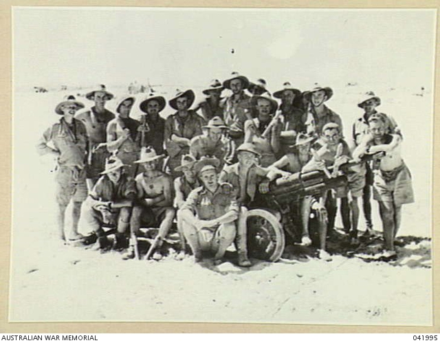 WESTERN DESERT, EGYPT. 1942-09-10. 9TH AUSTRALIAN DIVISION TROOPS ARE ...