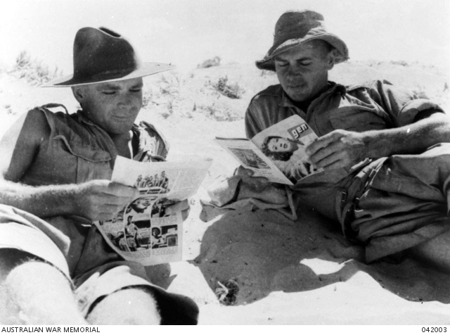 WESTERN DESERT, EGYPT. 1942-09-10. TROOPS OF THE 9TH AUSTRALIAN ...