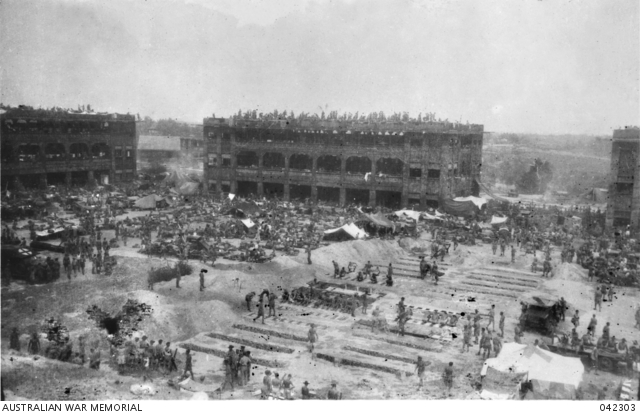 SINGAPORE, MALAYA, 1942-09. THE SELARANG BARRACKS SQUARE INCIDENT ...