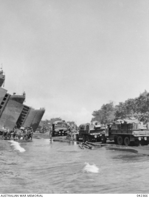 9TH AUSTRALIAN DIVISION, UNDER THE COMMAND OF NX7 MAJOR-GENERAL G.F ...