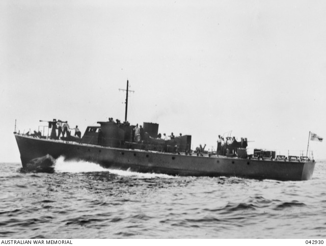 AN AUSTRALIAN-BUILT FAIRMILE MOTOR LAUNCH OF THE RAN DURING ACCEPTANCE ...