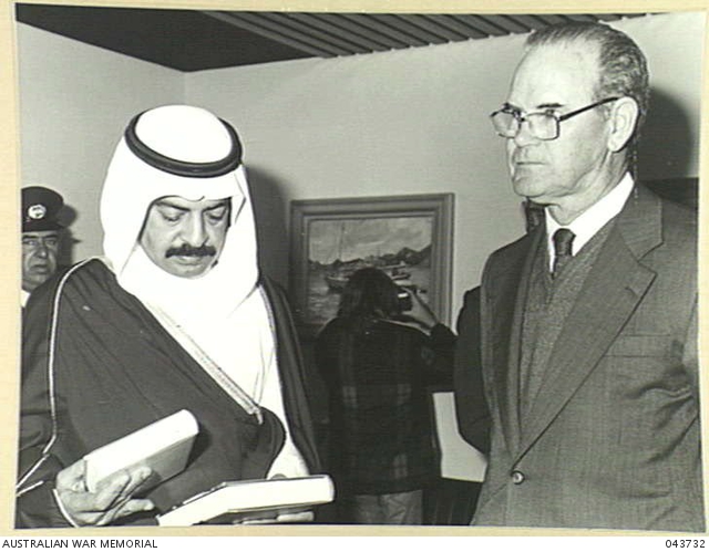 AUSTRALIAN WAR MEMORIAL, CANBERRA, ACT, 1976-09-22. HIS EXCELLENCY ...