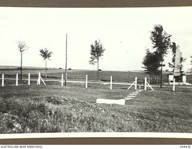 POZIERES, FRANCE. 1935. OUTSIDE THE TOWN IS THE SITE OF A FORMER ...