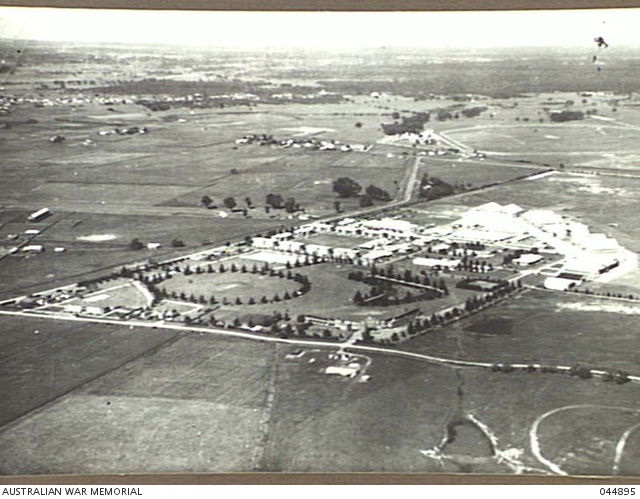 AN AERIAL VIEW OF RAAF RICHMOND, NEW SOUTH WALES, IN 1938. | Australian ...