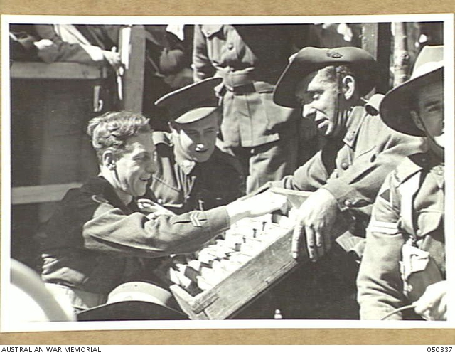MELBOURNE, VIC. 1943-03-31. MARCH OF THE 9TH AUSTRALIAN DIVISION ...