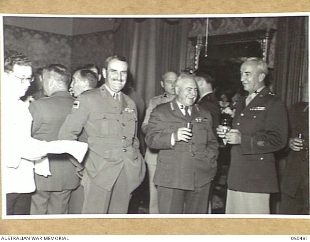 MELBOURNE, VIC. 1943-04-05. LIEUTENANT-GENERAL SIR JOHN LAVARACK KBE CB ...