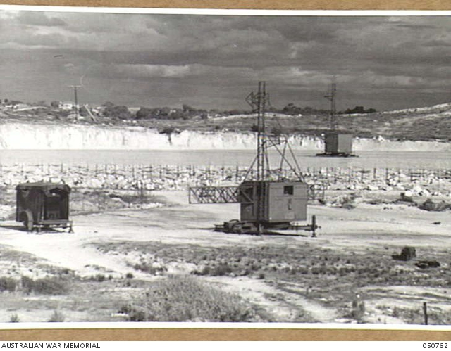 BUCKLAND, WA. 1943-04-12. STATION 419, ANTI AIRCRAFT GROUP, FREMANTLE ...