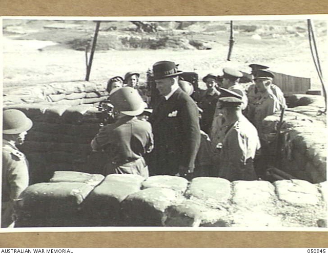 BUCKLAND, WA. 1943-04-19. THE MINISTER FOR THE ARMY, THE HONOURABLE F ...