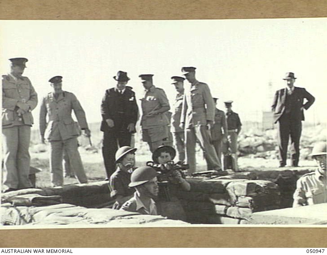 BUCKLAND, WA. 1943-04-19. THE MINISTER FOR THE ARMY, THE HONOURABLE F ...