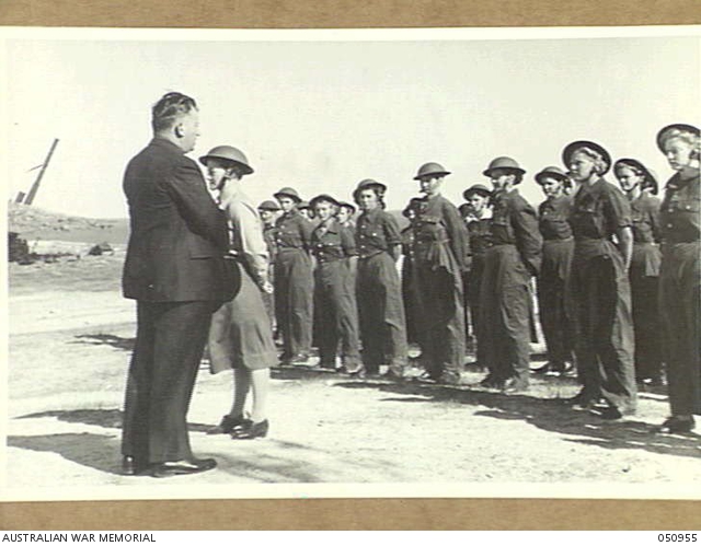 BUCKLAND, WA. 1943-04-19. THE MINISTER FOR THE ARMY, THE HONOURABLE F ...