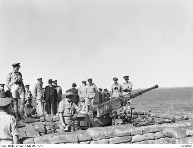 BUCKLAND, WA. 1943-04-19. THE MINISTER FOR THE ARMY, THE HONOURABLE F ...