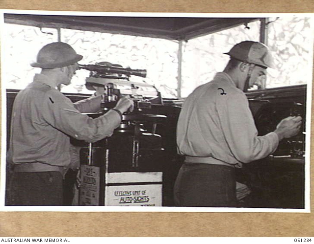 HOBART, AUSTRALIA. 1943-04-20. FLASHLIGHT PHOTOGRAPH OF THE INTERIOR OF ...