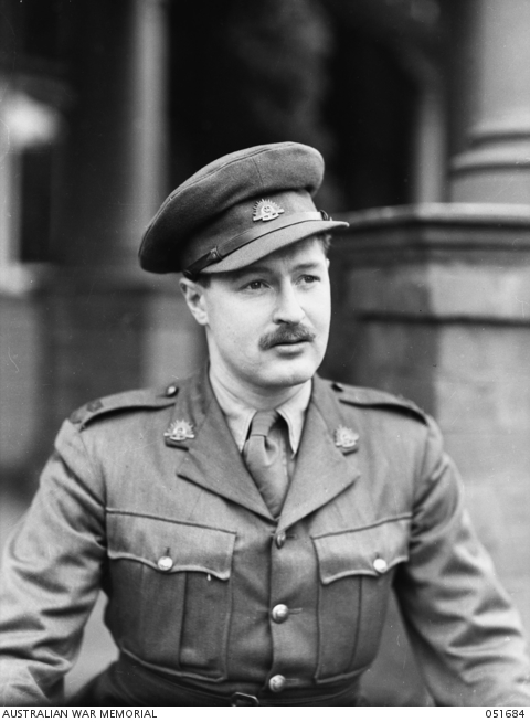 MELBOURNE, AUS. 1943-05-03. VX93433 CAPTAIN W. A. DARGIE, OFFICIAL WAR ...