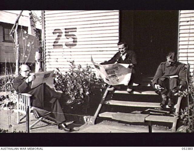 TATURA, VIC. 1943-06-10. INTERNEES OF NO. 1 TATURA INTERNMENT CAMP ...