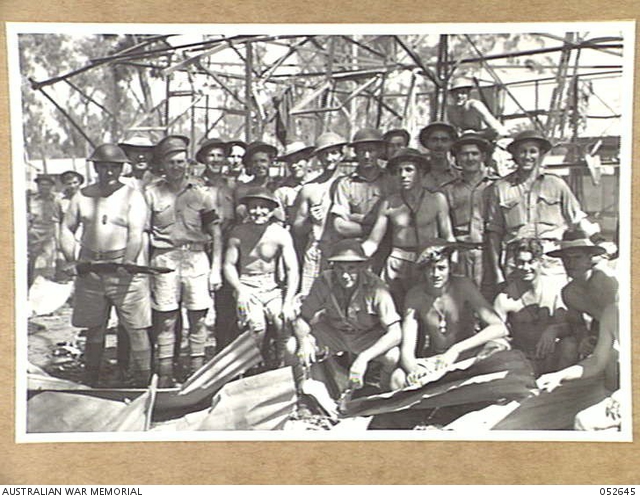 DARWIN AREA, NT. 1943-06-20. TROOPS OF 12TH AUSTRALIAN DIVISION PROVOST ...