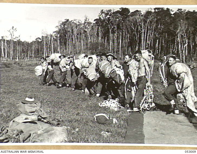 TROOPS OF THE 2/6TH AUSTRALIAN SUPPLY DEPOT COMPANY, AUSTRALIAN ARMY ...