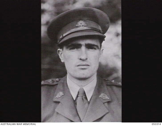MELBOURNE, VIC. 1943-07-12. PORTRAIT OF VX117252 CAPTAIN G. H ...