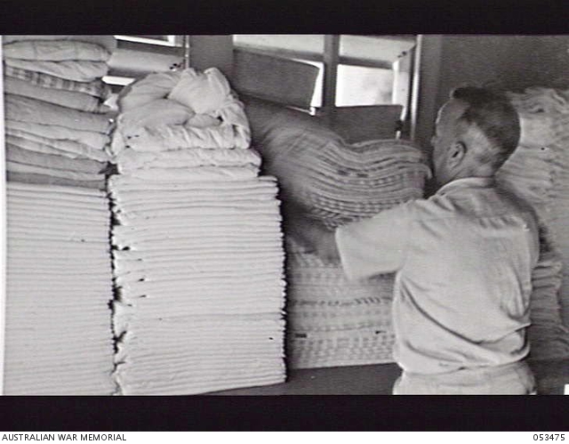 DARWIN, NT. 1943-07-06. N67990 CORPORAL HARPER OF THE 12TH AUSTRALIAN ...