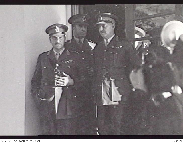SYDNEY, NSW. 1943-07-10. GENERAL SIR BERNARD FREYBERG VC KCB DSO ...