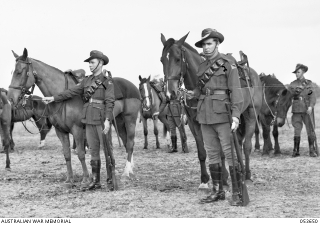 GIN GIN, WA. 1943-07-10. REGIMENTAL MOUNTED SPORTS OF THE 10TH ...