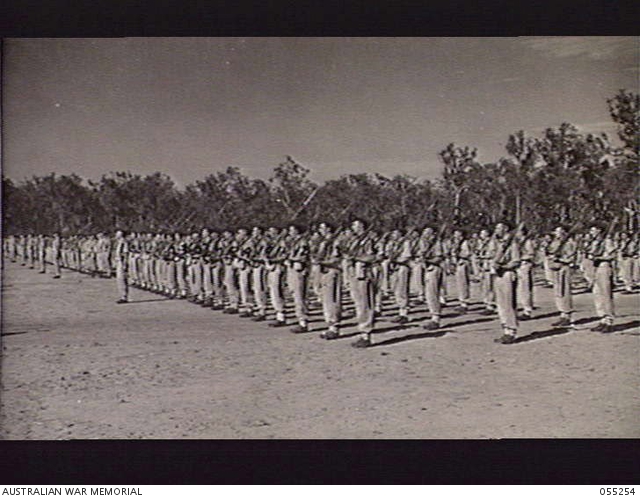 NORTHERN TERRITORY. 1943-08-10. THE 13TH AUSTRALIAN INFANTRY BRIGADE ...
