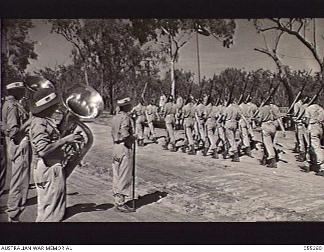 NORTHERN TERRITORY. 1943-08-10. "D" COMPANY, 11TH BATTALION, APPROACH ...