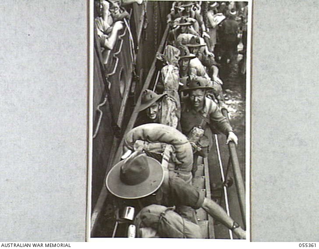 CAIRNS, QLD. 1943-08-07. TROOPS OF HEADQUARTERS, 24TH INFANTRY BRIGADE ...