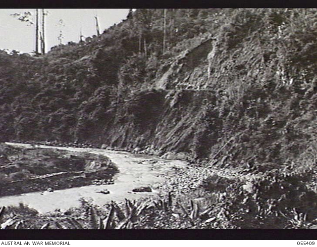 BULOLO, NEW GUINEA. 1943-08-12. BULOLO VALLEY THREE MONTHS AFTER THE ...
