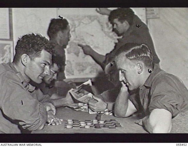 HERBERTON, QLD. 1943-08-10. TROOPS OF HEADQUARTERS, 6TH AUSTRALIAN ...