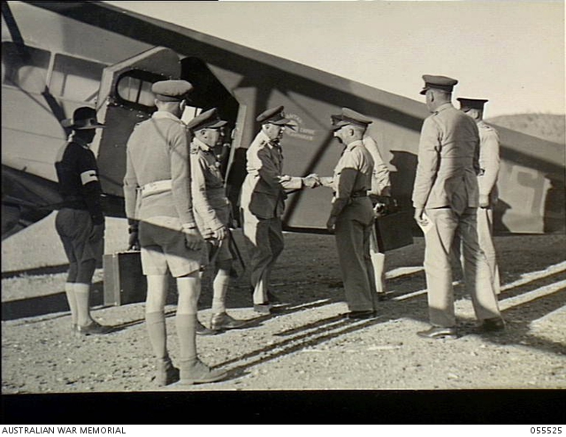 Mount Isa, Qld. 1943-08-12. The Governor General of Australia, Lord ...