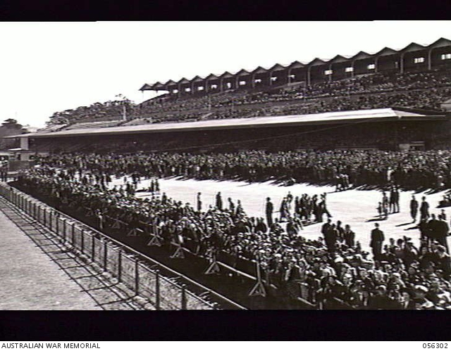 FLEMINGTON, VIC. 1943-09-04. CIVIL DEFENCE DAY WAS CELEBRATED WITH A ...