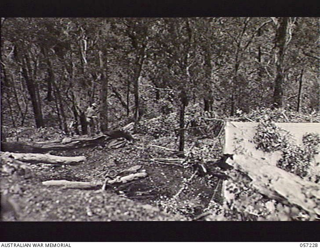 DARLEY, VIC. 1943-09-29. NO. 2 FORWARD MEDICAL POST OF THE 2ND ...