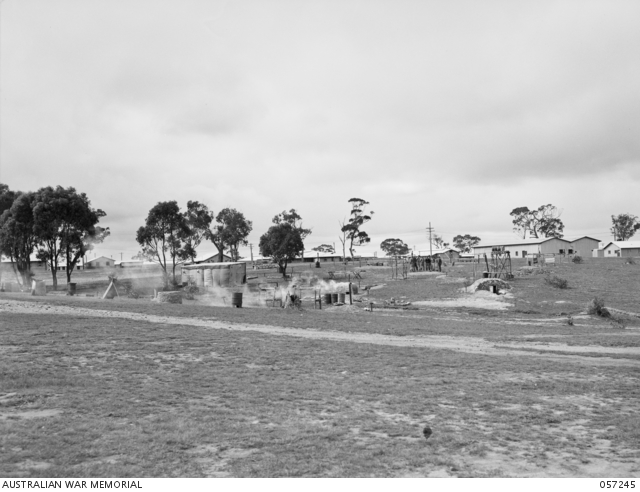DARLEY, VIC. 1943-09-29. GENERAL VIEW OF THE AREA USED FOR PRACTICAL ...