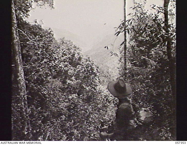 MOUNT TAMBU AREA, NEW GUINEA. 1943-08. VIEW ACROSS THE RANGES FROM ...