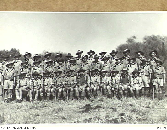 ONSLOW AREA, WA. 1943-09-27. GROUP PORTRAIT OF HEADQUARTERS, 19TH ...