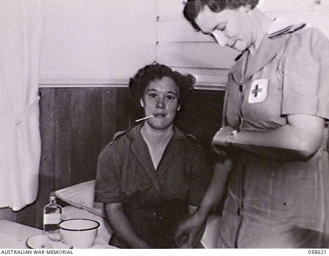 ATHERTON, QLD. 1943-10-22. NFX172377 CORPORAL H. M. VINCENT, REGIMENTAL ...