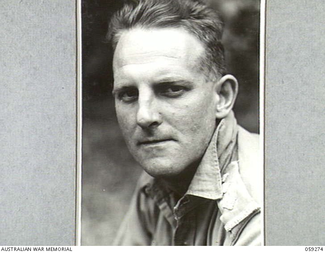 HOPOI, NEW GUINEA, 1943-10-28. PORTRAIT OF NX155085 CAPTAIN R.G. ORMSBY ...