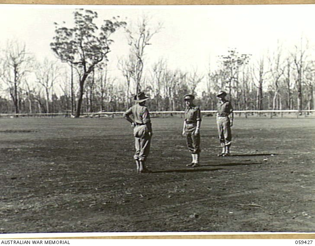 WONDECLA, QLD. 1943-11-05. THE GENERAL OFFICER COMMANDING, 6TH ...