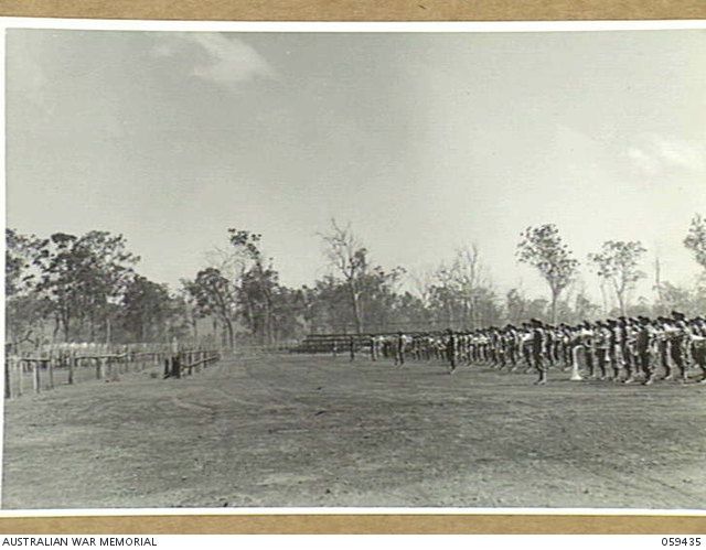 WONDECLA, QLD. 1943-11-05. TROOPS OF THE 6TH AUSTRALIAN DIVISION ...