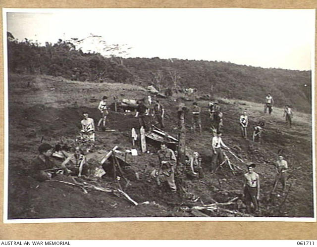 WAREO, NEW GUINEA. 1943-12-09. TROOPS OF THE 2/23RD AUSTRALIAN INFANTRY ...