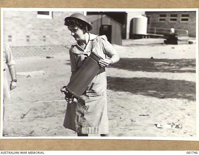 PERTH, WA. 1943-12. WF53552 PRIVATE M. E. KENT OF THE AUSTRALIAN ARMY ...