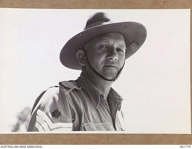 PERTH, WA. 1943-12. WX4738 STAFF SERGEANT F. DONALDSON, WARDMASTER OF ...