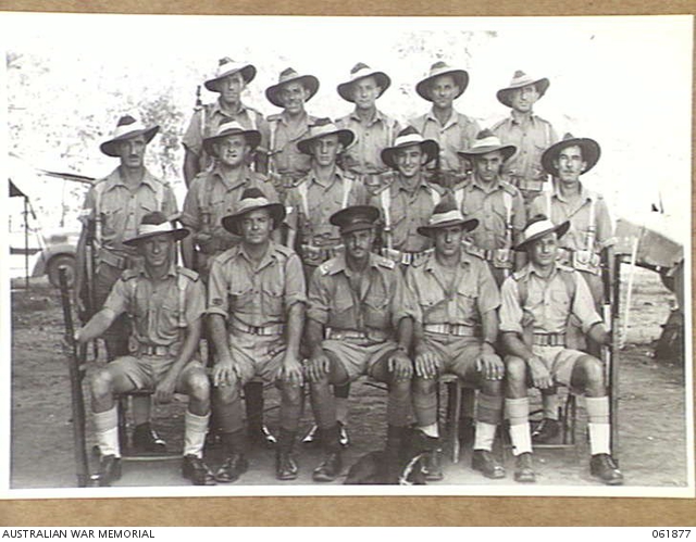 ADELAIDE RIVER, NT. 1943-12-15. PERSONNEL OF THE 310TH AUSTRALIAN LIGHT ...