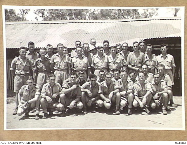 ADELAIDE RIVER, NT. 1943-12-15. SENIOR NON COMMISSIONED OFFICERS OF THE ...
